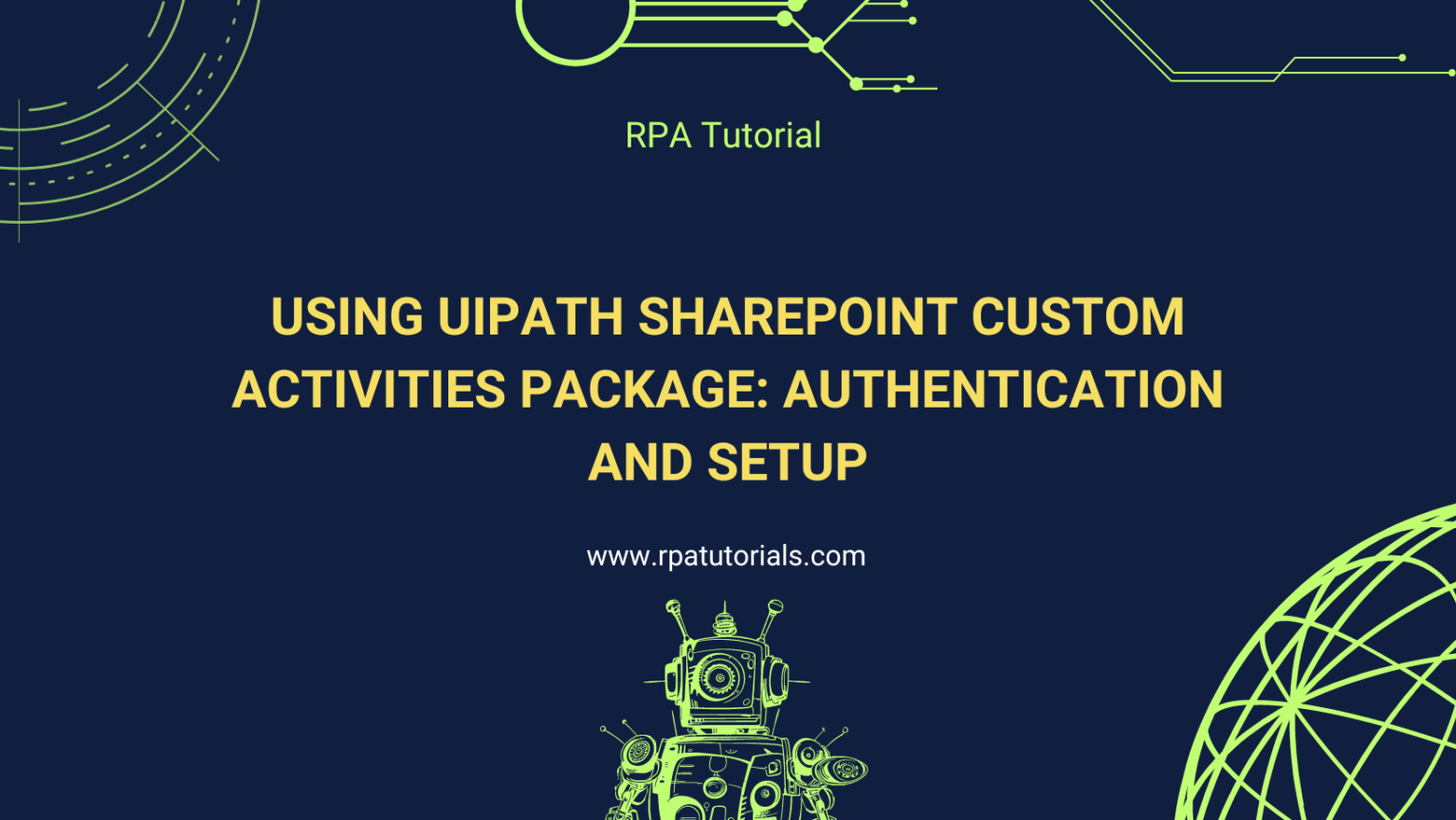 How to Use Custom SharePoint Activities in UiPath