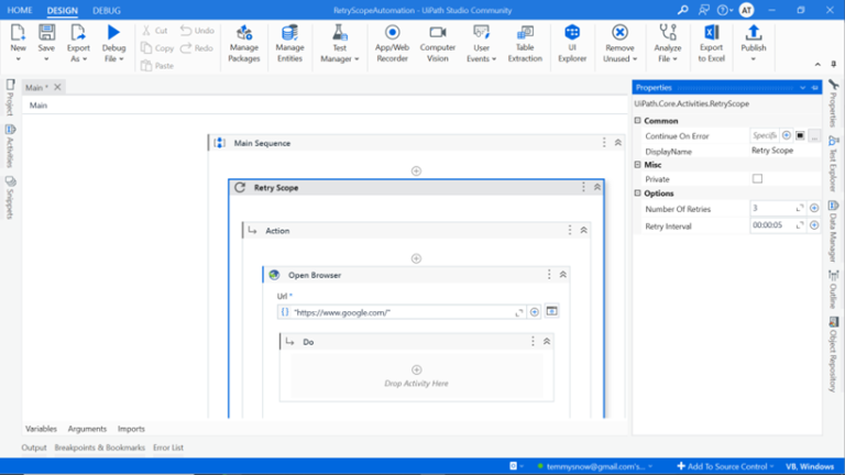 UiPath Retry Scope Activity: Step-by-Step Guide UiPath Retry Scope Activity: Step-by-Step Guide